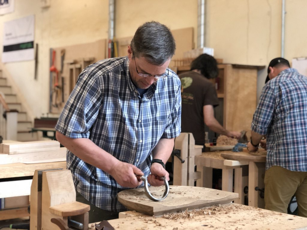 Saddling A Chair Seat – Florida School of Woodwork
