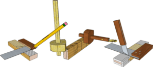 Mortise & Tenon - A Primer for Joinery [Educational Infographic ...